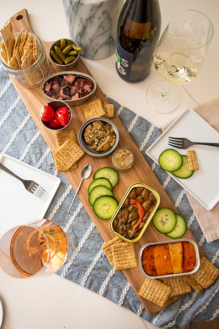 How to Make a Tinned Fish Board - The Kachet Life